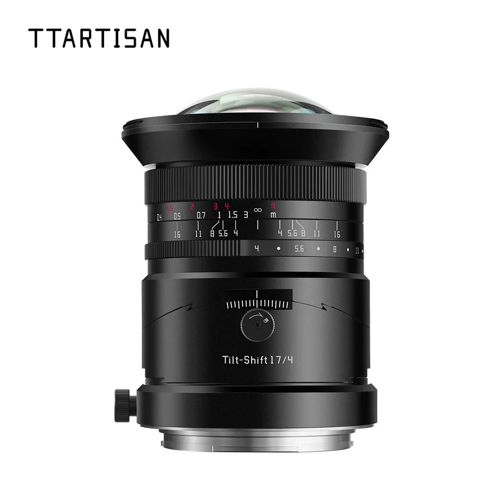 TTArtisan 17mm F4 ASPH. Tilt-Shift GFX Announced - Fuji Addict