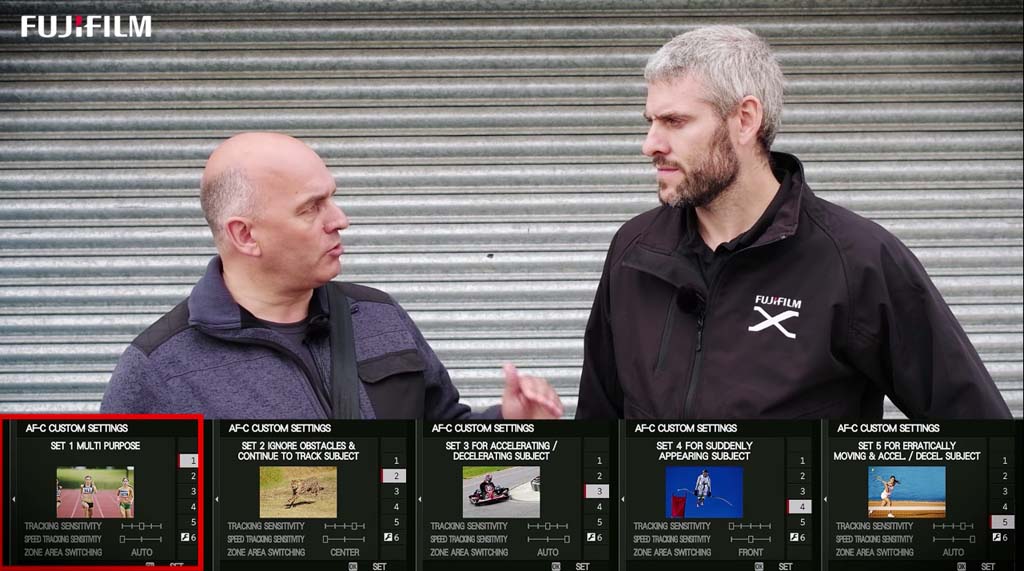 The Fuji Guys X-T2: New AF-C Custom Settings Explained - Fuji Addict