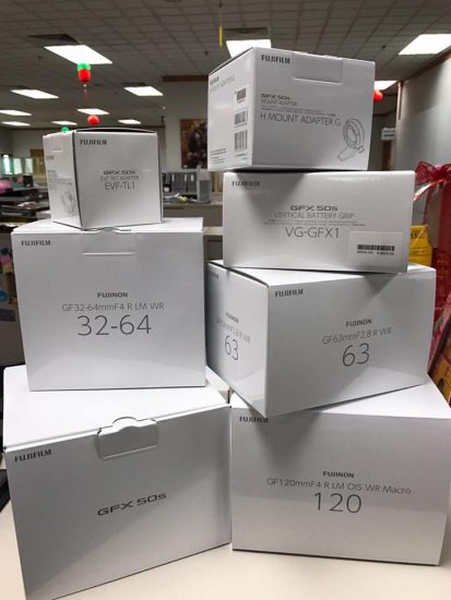 Fujifilm GFX Boxes Spotted - Fuji Addict