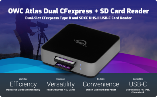 More OWC Atlas Ultra CFExpress B Cards and OWC Atlas Dual CFexpress ...