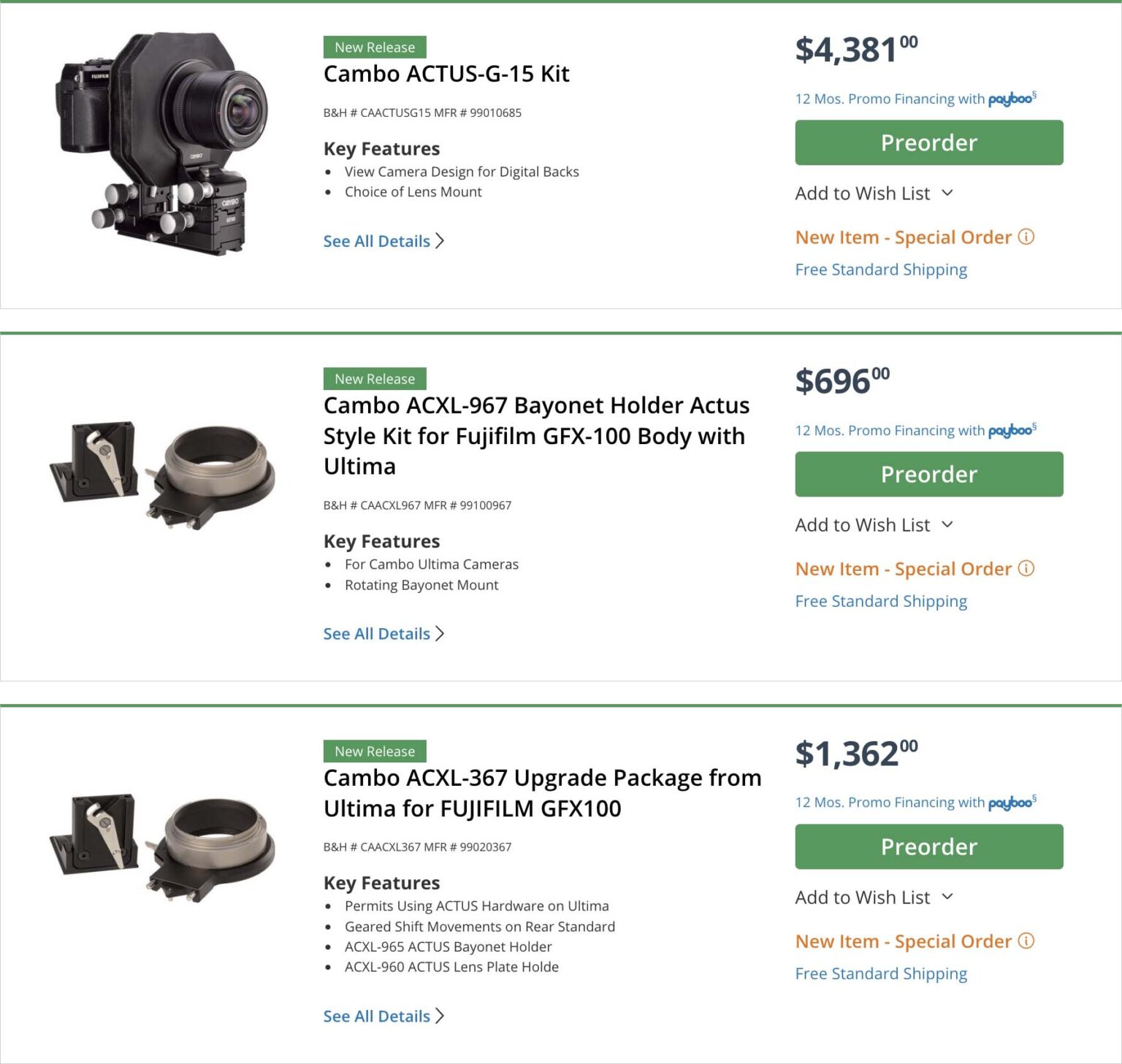 New Cambo GFX100 and GFX Accessories - Fuji Addict