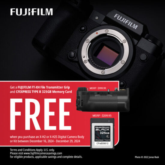 New Fujifilm X-H2 and X-H2S Bundle and FUJINON XF16-55mmF2.8 R LM WR ...