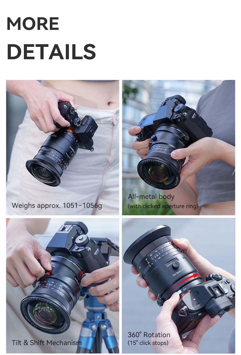 TTArtisan 17mm F4 ASPH. Tilt-Shift GFX Announced - Fuji Addict